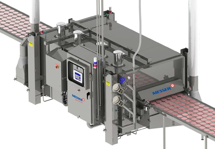 Cryogenic Food Freezing | Tunnel Freezers & Spiral Freezers | Messer